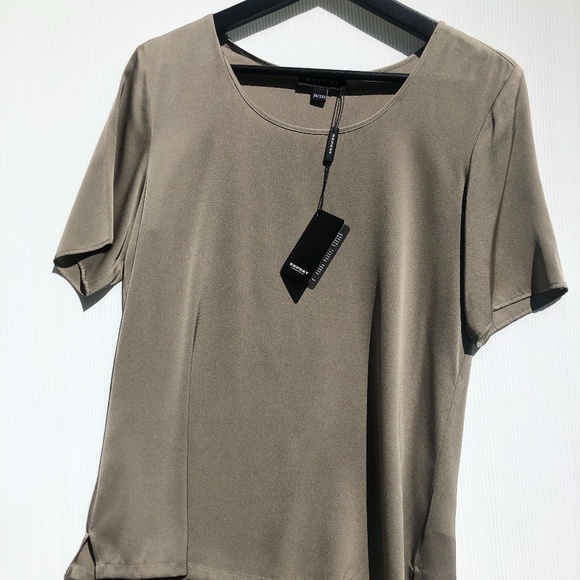 Repeat | Tops | Repeat Silk Nwt Tshirt | Poshmark